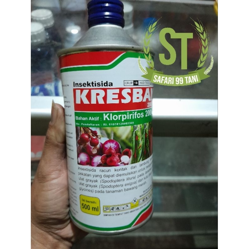 Jual insektisida KRESBAN 200EC 500ml 1 Lt sejenis Dusban | Shopee Indonesia