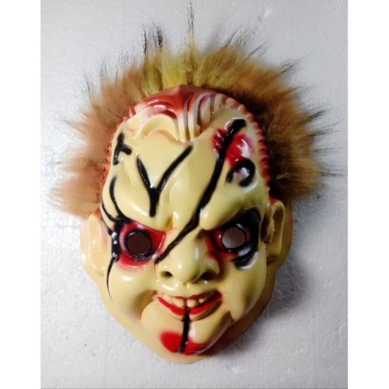 Jual Brownshope / topeng boneka chucky prank | Shopee Indonesia