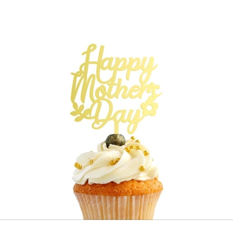 Jual TOPPER HAPPY MOTHER DAY / TOPPER BEST MOM EVER / TOPPER HARI IBU ...