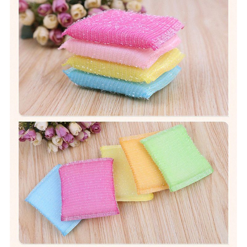 Jual Spons Cuci Piring Warna Warni Spon Sponge Sabut Jaring Alat ...