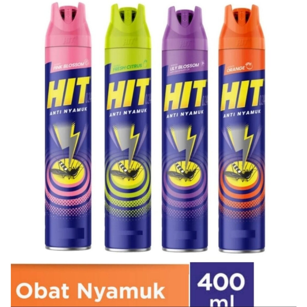 Jual ( 400ML/600ML/750ML ) HIT Aerosol - Obat Anti Nyamuk dan Seranga ...