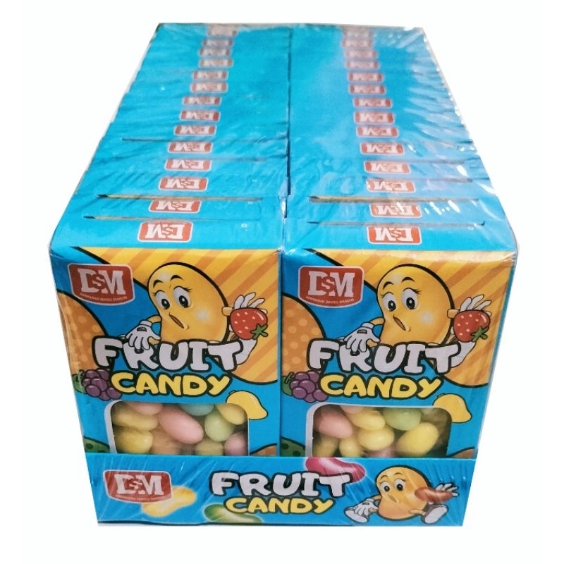 Jual DSM Permen Oval Fruit Candy Isi 30 Pcs | Shopee Indonesia