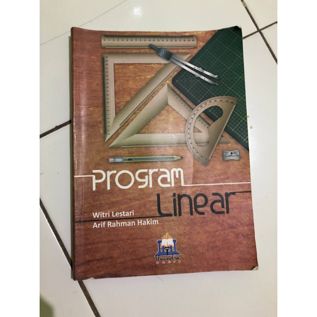 Jual BUKU PROGRAM LINEAR UNINDRA | Shopee Indonesia