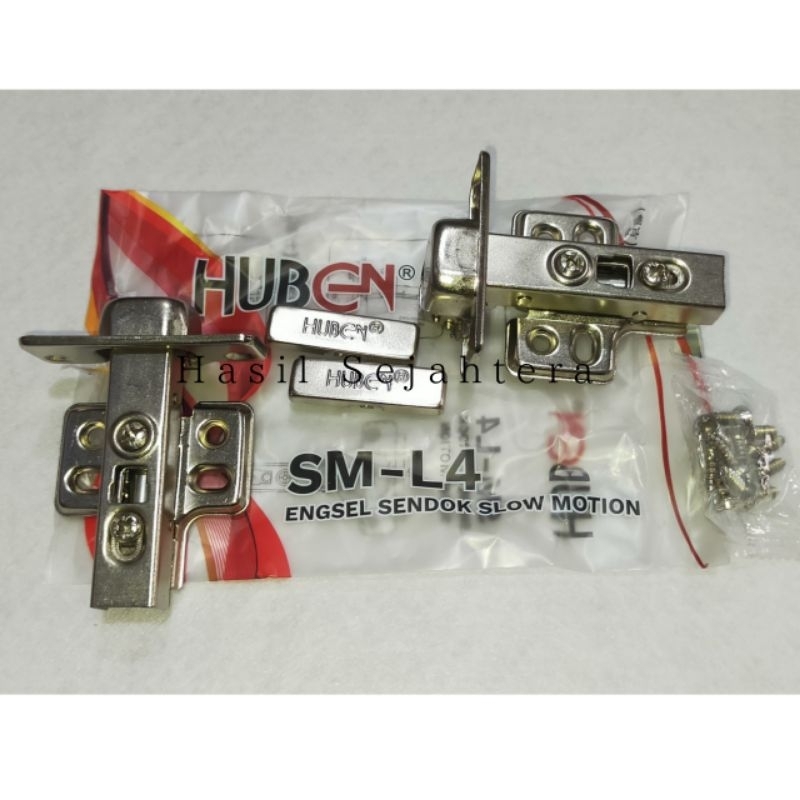 Jual Engsel Sendok Lemari Merk HUBEN SM 0 / 8 / 16 L4 Slow Motion ...