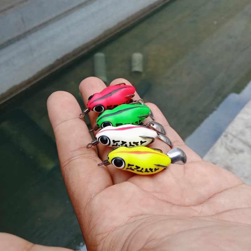 Jual umpan mancing casting Soft frog 3,3 cm | Shopee Indonesia
