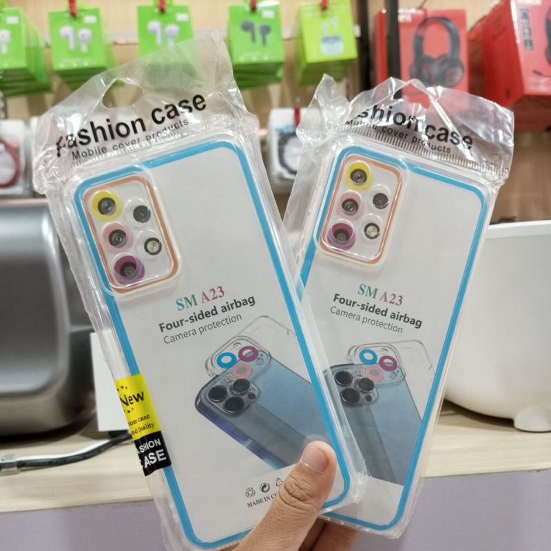 Jual Cace Cassing SAMSUNG A23 Casing Bening Transparan + Pelindung ...