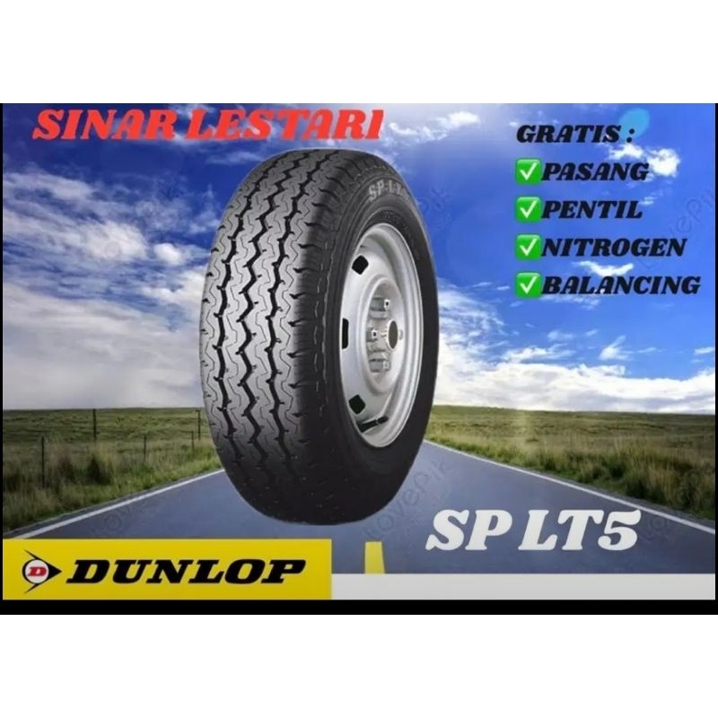 Jual Ban Dunlop LT5 185 R14 Ban Mobil L300, Mega Carry, Traga, Kijang Dll. | Shopee Indonesia