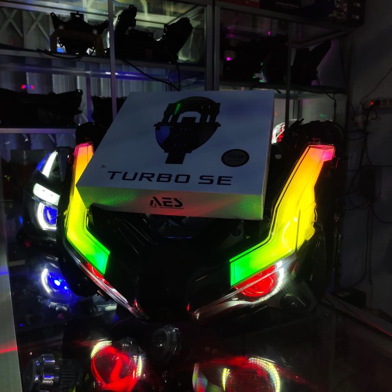 Jual HEADLEMP ADV 150 & 160 COSTUM BILED AES TURBO EXSPERIENCE 60 WATT ...