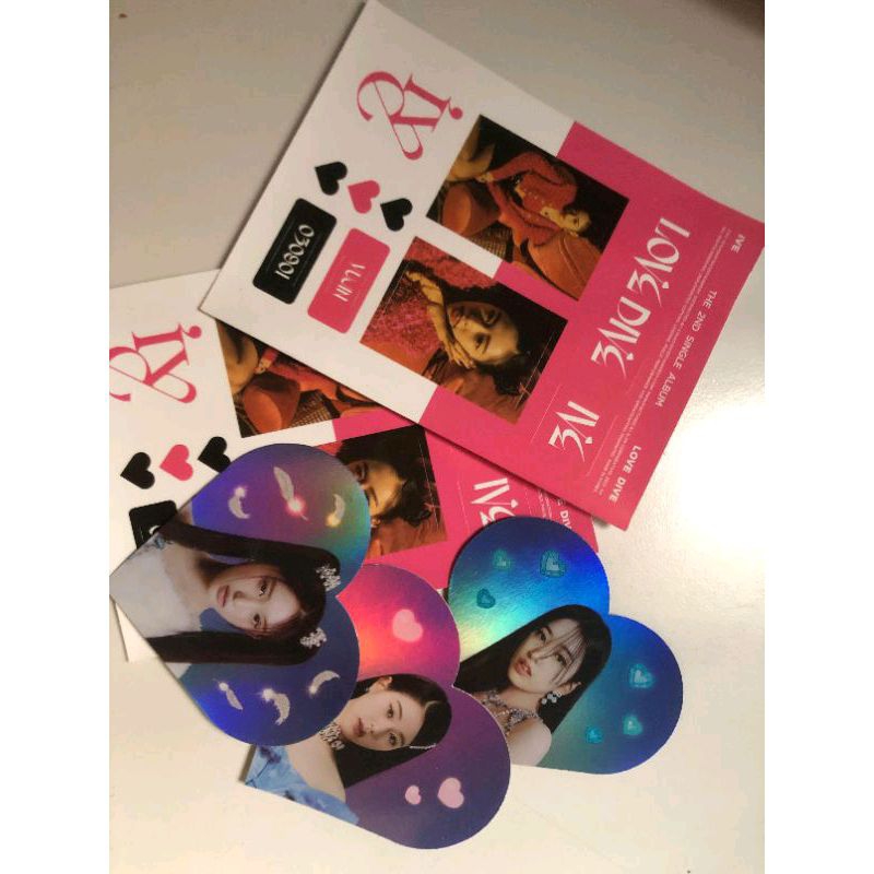 Jual wts official perintilan album love dive ive lodi sticker yujin ...