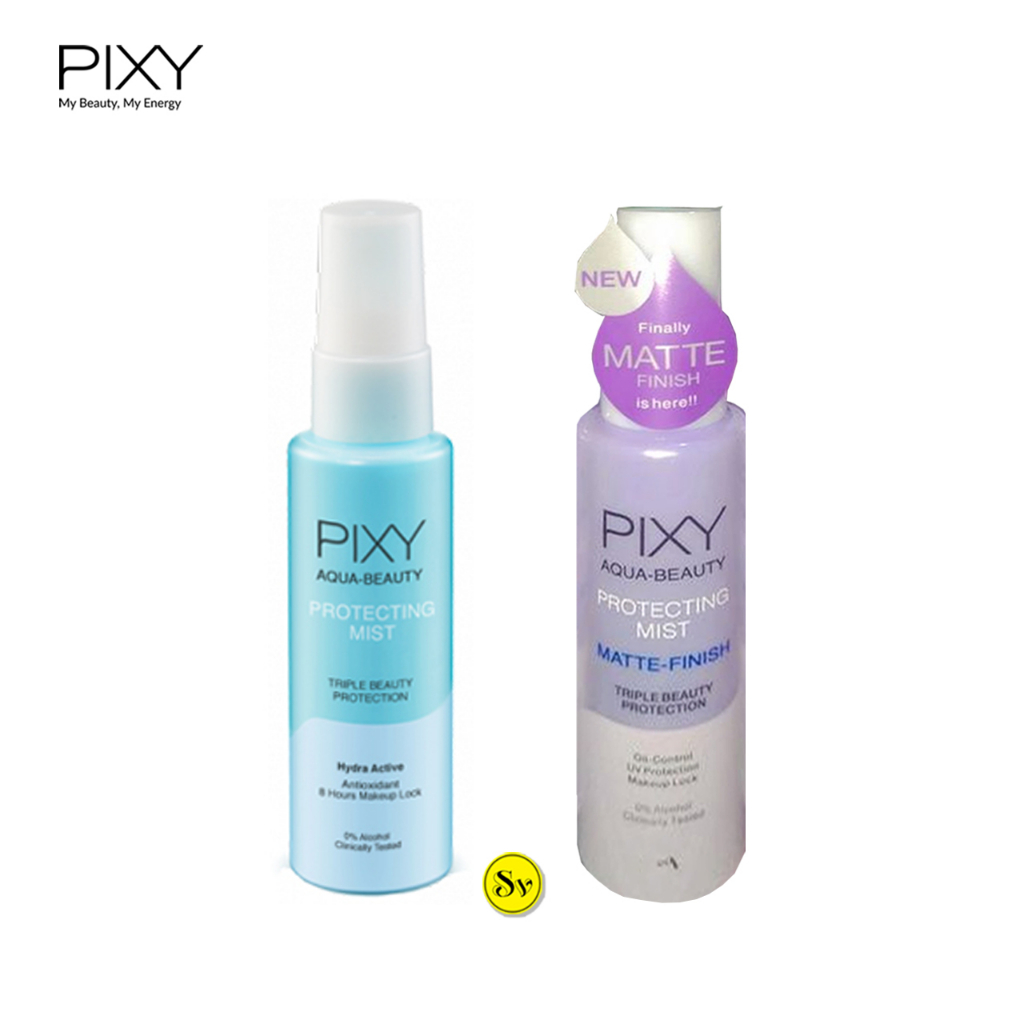 Jual Pixy Aqua Beauty Protecting Mist Spray Matte Finish 60ml/100ml ...