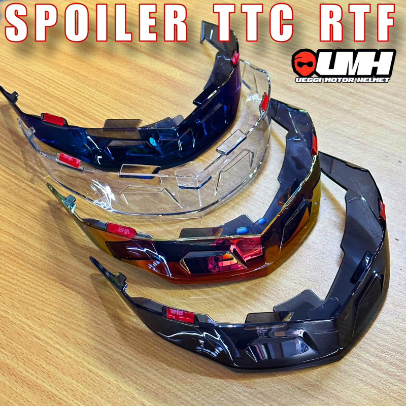 Jual Spoiler Kyt TTC 3D terbaru _ Spoiler helm kyt tt course | Shopee ...