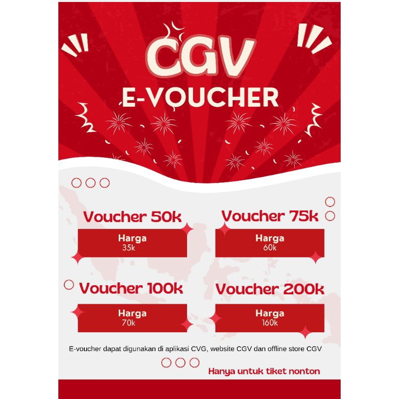 Jual E-VOUCHER CGV | Shopee Indonesia