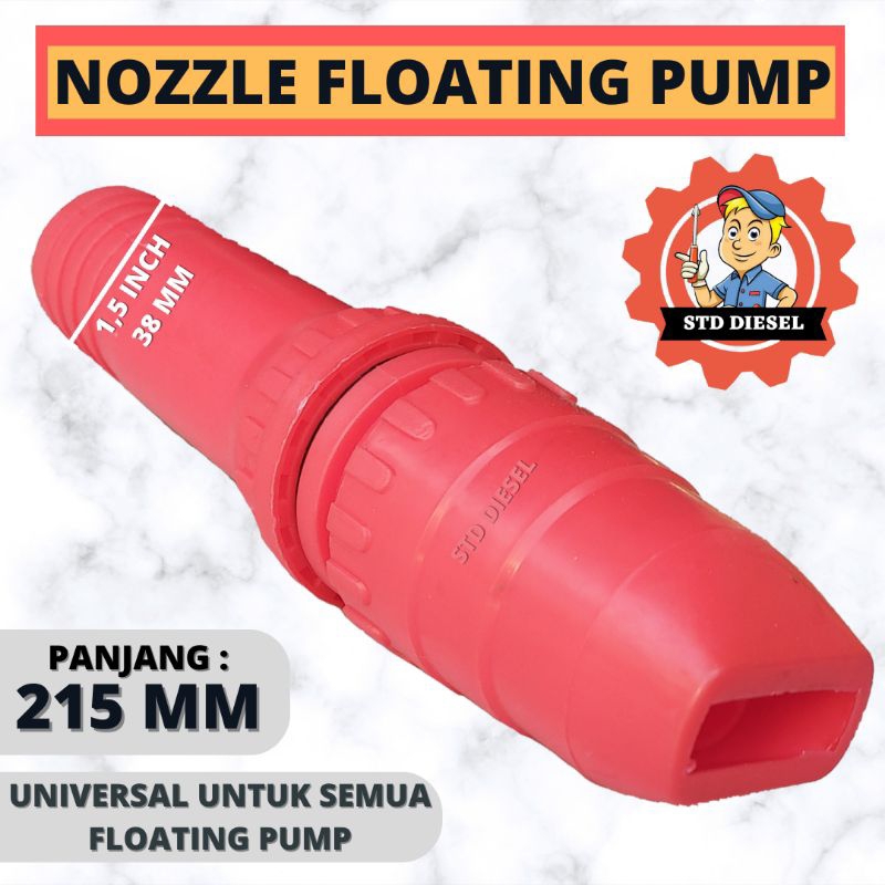 Jual NOZZLE PENYEMPROT FLOATING PUMP POMPA APUNG SIRAM BAWANG MERAH ...