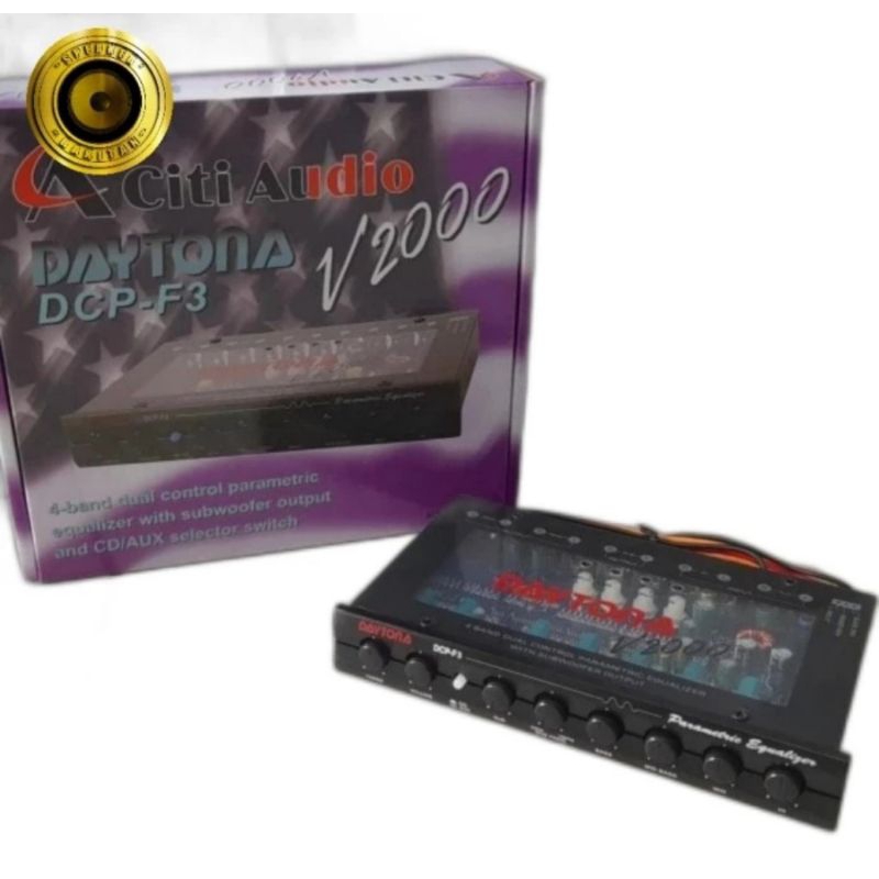 Jual Pre Amplifier Parametric DAYTONA CITI AUDIO CA DCP F3 V2000 ...