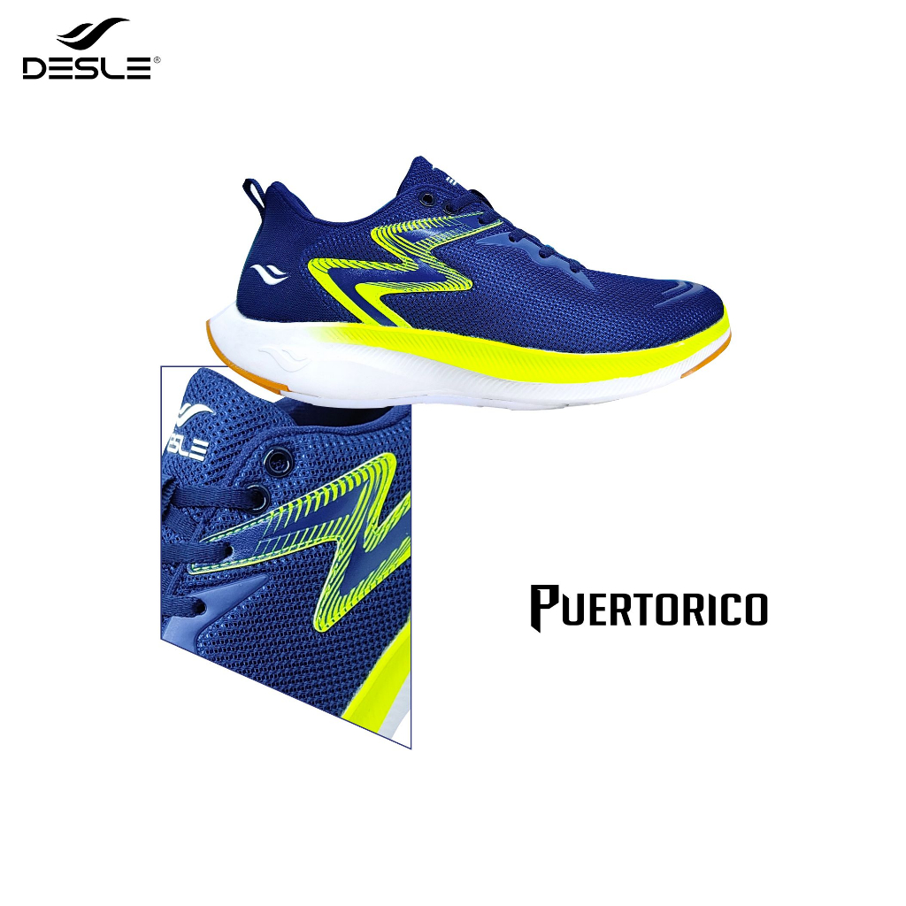 Jual DESLE SHOES SNEAKERS UNISEX PUERTO RICO | Shopee Indonesia