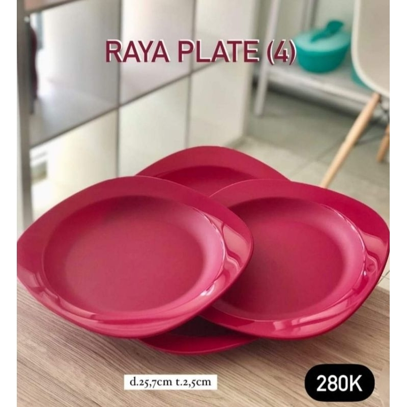 Jual blossom plate raya tupperware piring makan | Shopee Indonesia