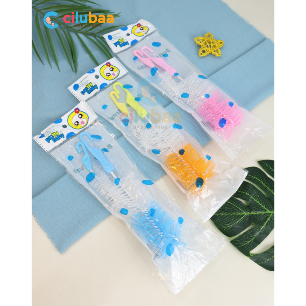 Jual Sikat Botol Set 2in1 Sikat Cuci Botol Bayi Silicon Portable Sikat ...