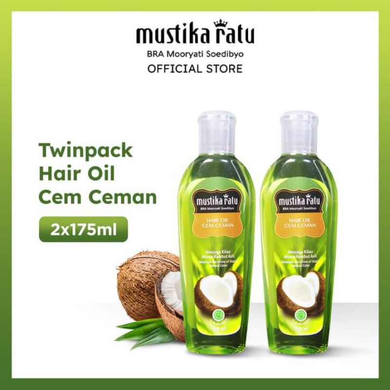 Jual MUSTIKA RATU HAIR OIL CEM CEMAN | Shopee Indonesia
