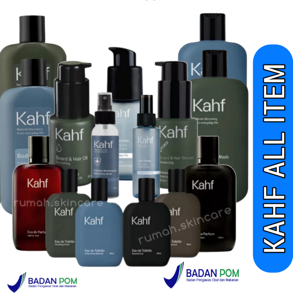 Jual Kahf - All Product (Satuan) / KAHF Skincare Cowok Halal (BPOM ...