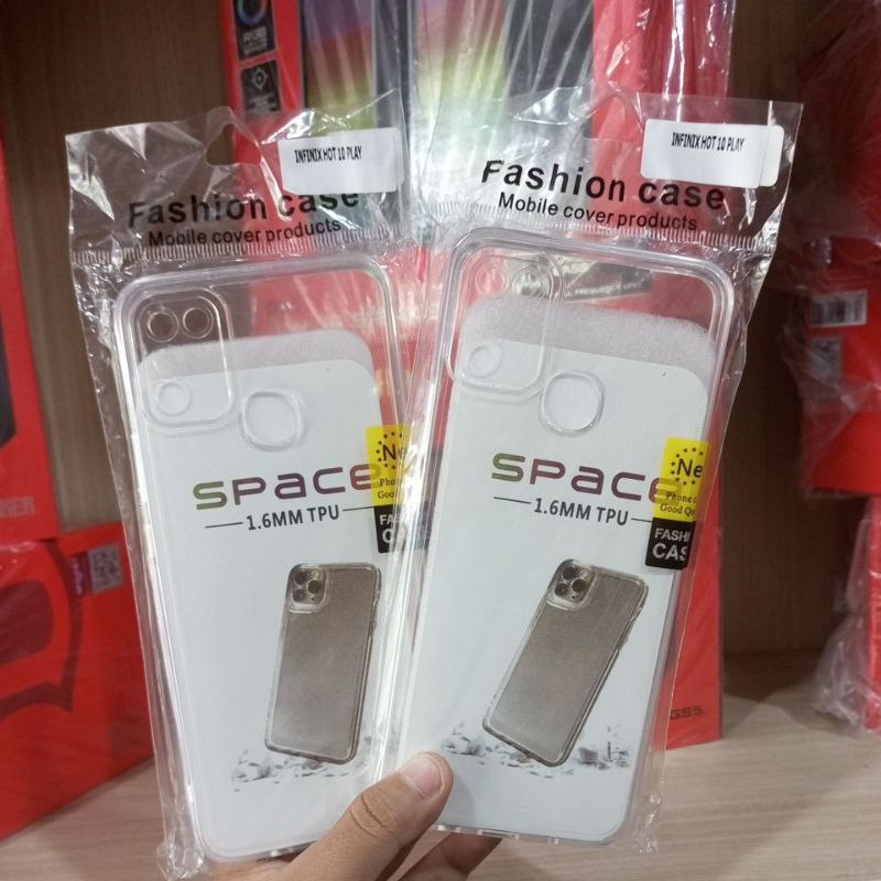 Jual Cace Cassing INFINIX HOT 10 PLAY Casing Bening Transparan ...