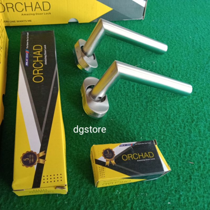 Jual Kunci Plus Handle Orchard A3 Lever Set Door Lock | Shopee Indonesia