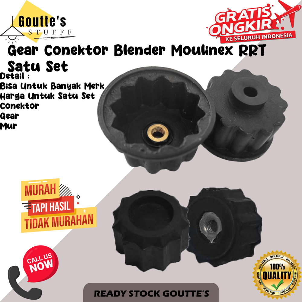 Jual Gear Blender RRT Gigi Blender RRT Conektor Satu Set | Shopee Indonesia