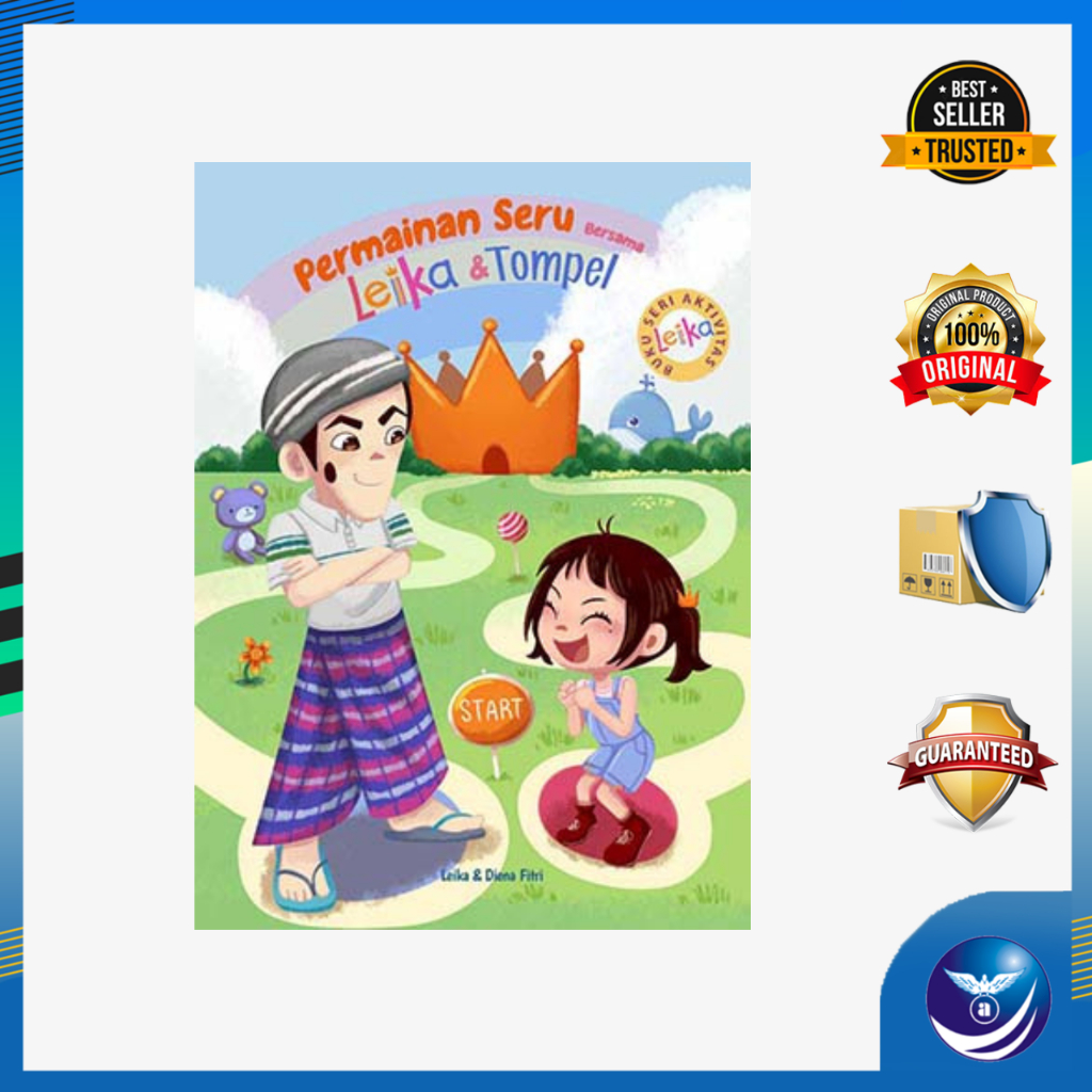 Jual Buku Seri Aktivitas Leika : Permainan Seru Bersama Leika & Tompel ...