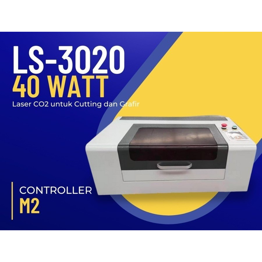 Jual Mesin Zaiku CNC LS-3020 with 50Watt Laser CO2 untuk Cutting dan ...