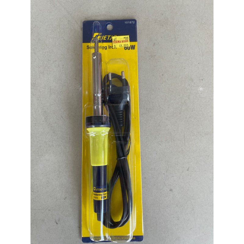 Jual soldering iron JETJO 60w/Solderan JETJO 60/ alat solder /solderan ...