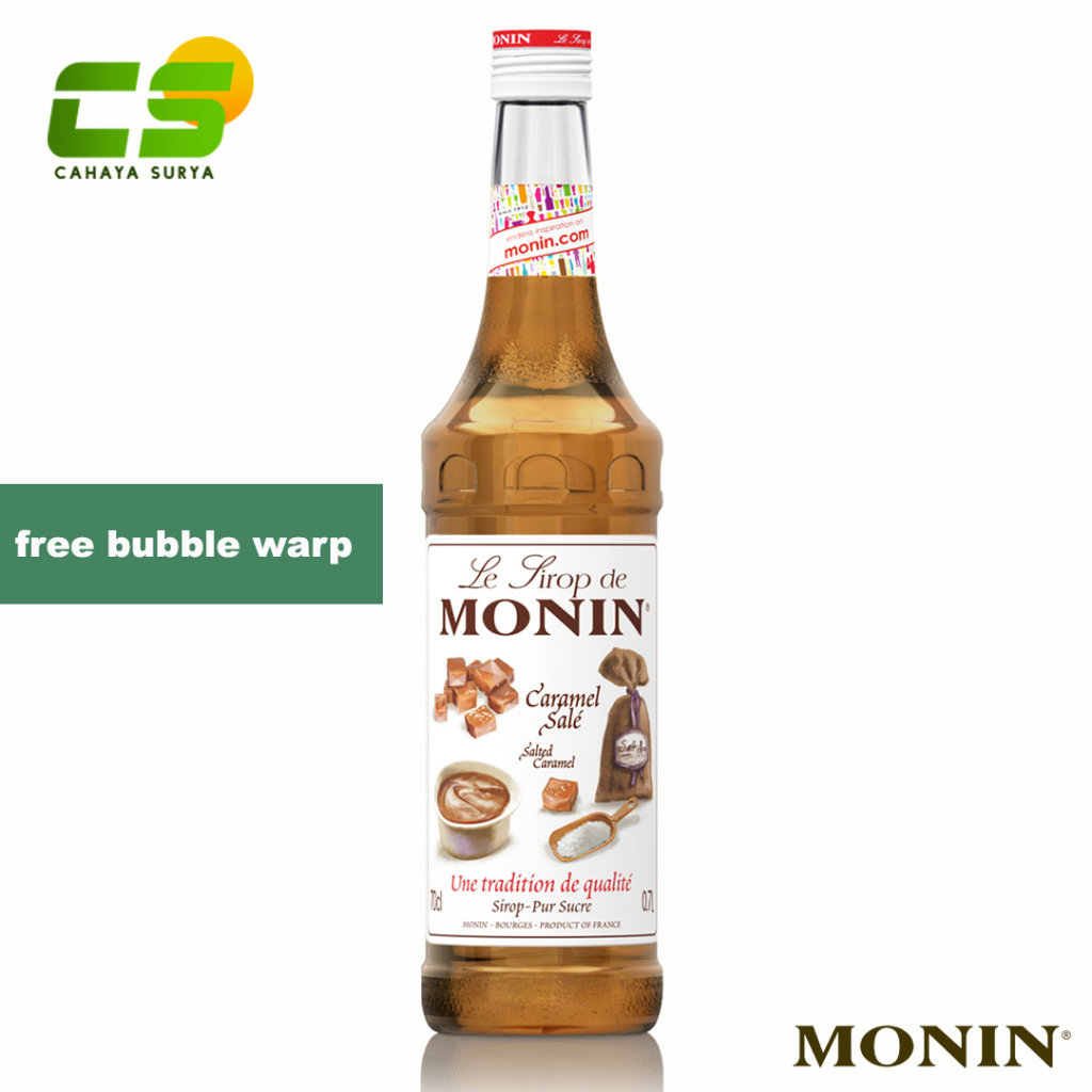 Jual Monin Syrup/Sirup - Salted Caramel Syrup 700 ml | Shopee Indonesia
