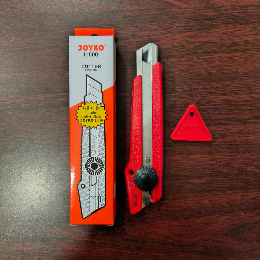 Jual CUTTER JOYKO L 500 / PISAU CUTER L-500 / PISAU KATER L500 BESAR ...