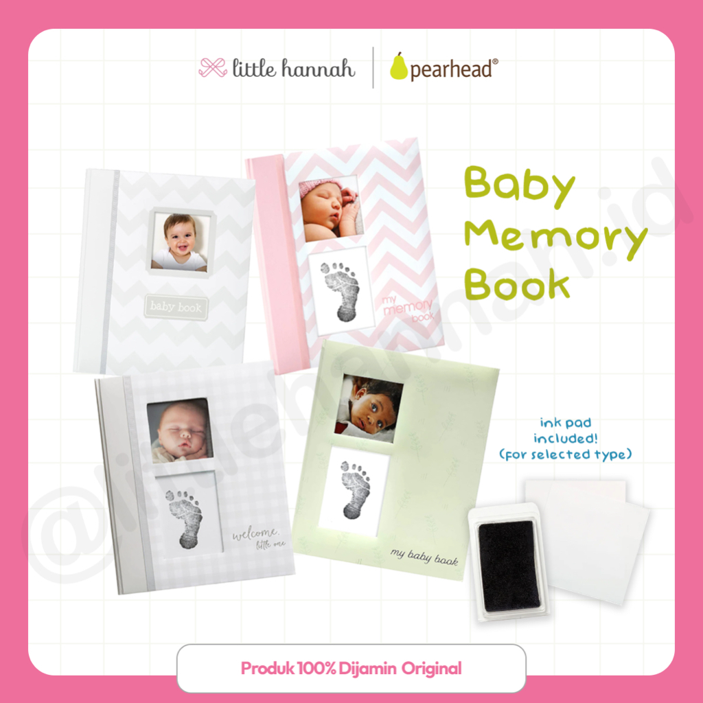 Jual Pearhead Baby Book / Buku Journal Bayi / Buku Baby Memory | Shopee ...