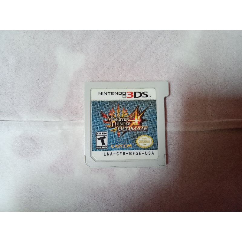 Jual Kaset/Cartridge Nintendo 3DS Original : Monster Hunter Ultimate 4 ...