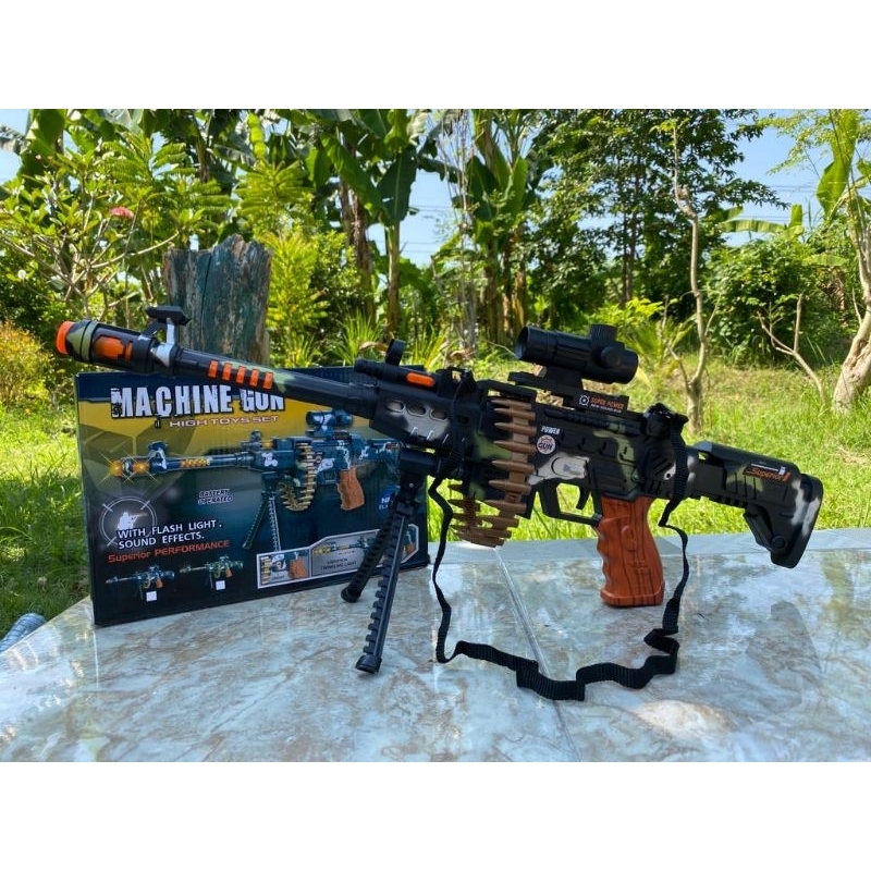 Jual MAINAN ANAK TEMBAK MAINAN COMBAT 3 GUN BESAR JUMBO / MAINAN TOY ...