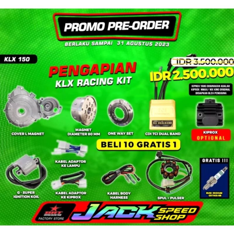 Jual PAKET SUPER MAGNET KIT BRT KLX 150 140 BF DTRACKER PENGAPIAN MAGNIT RACING D TRACKER CDI ...