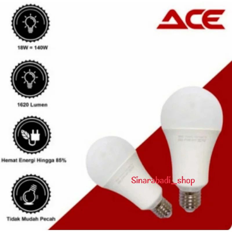 Jual lampu LED ACE 5w | Shopee Indonesia