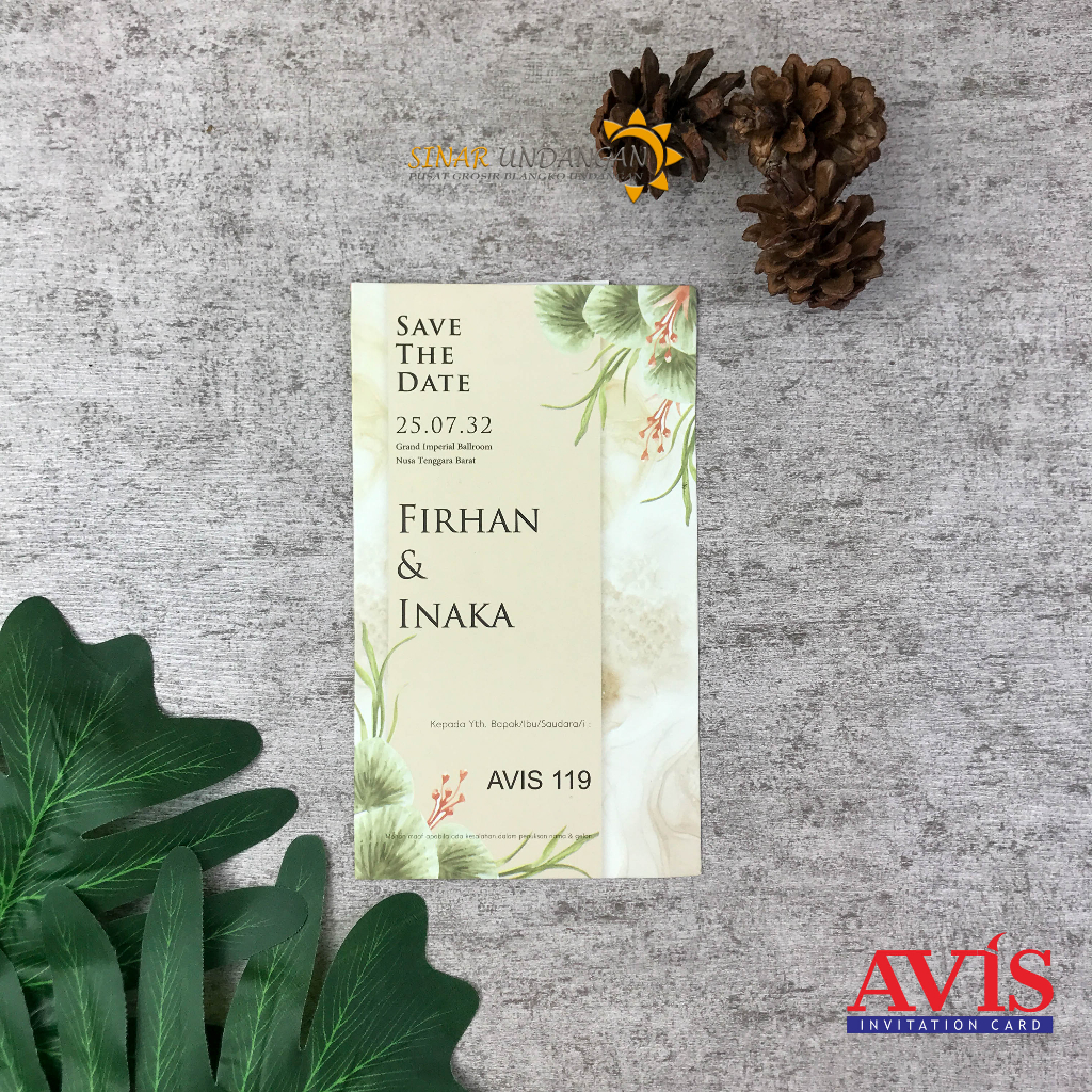 Jual Blangko Undangan Pernikahan Avis 119 Murah | Undangan Pernikahan ...