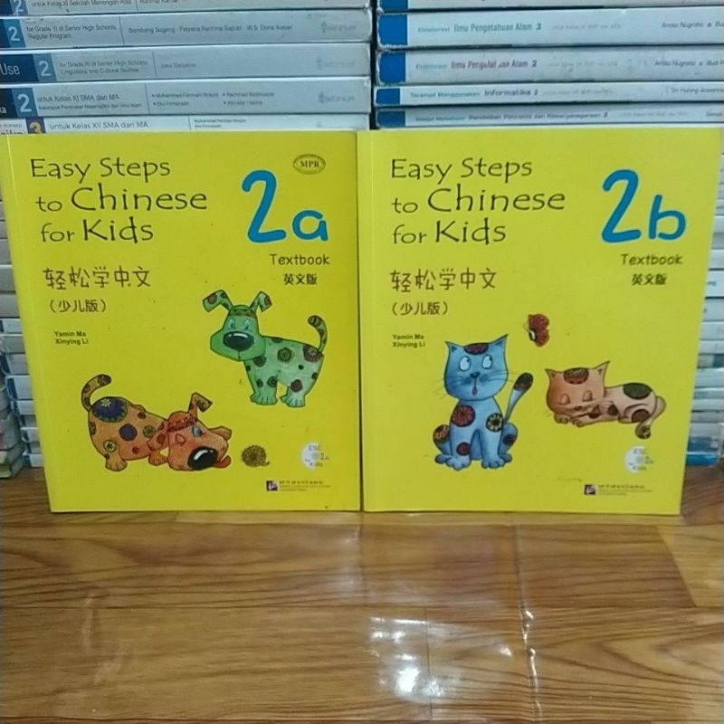 Jual Buku Easy Steps to Chinese for kids Textbook 2a,2b | Shopee Indonesia