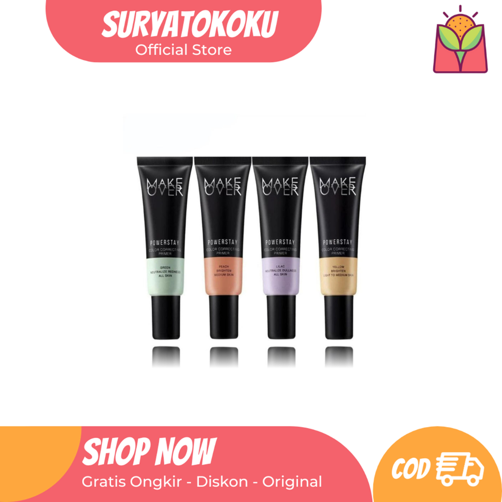 Jual MAKE OVER POWERSTAY Color Correcting Primer 25 ml | Shopee Indonesia