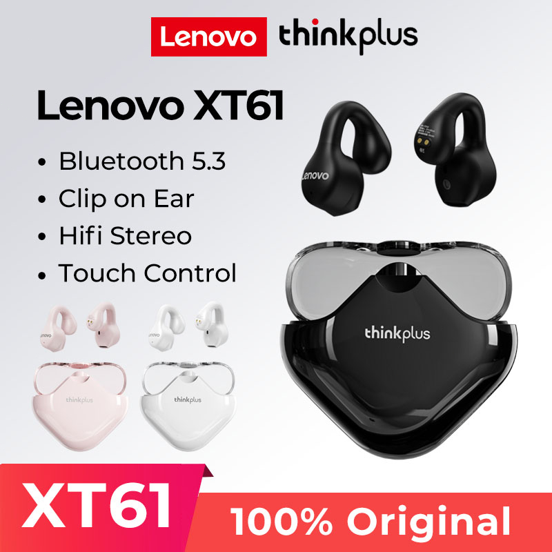Jual Lenovo Thinkplus XT61 TWS Wireless Bluetooth Earphone HIFI Stereo With Mic Olahraga Tahan ...