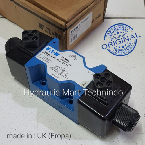 Jual TERBAIK solenoid valve Eaton Vickers DG4V-5-2C-M-U-C6-60 _ AC 220 volt Danfoss | Shopee ...