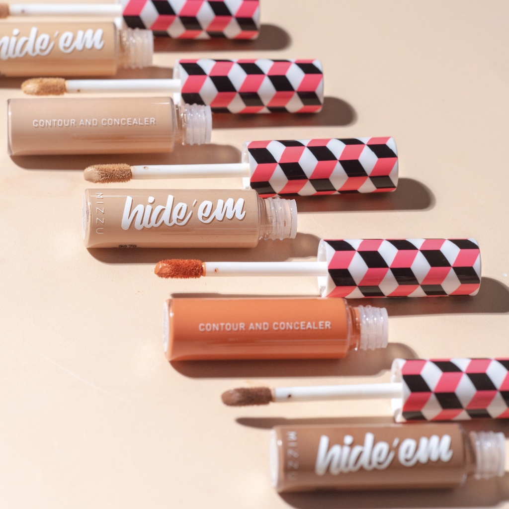 Jual Mizzu Concealer Contour Hide'em | High Coverage | Tahan Lama 7.5g ...