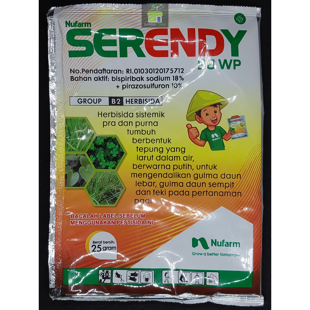 Jual Herbisida Serendy 28WP 25gr Obat Racun Rumput Gulma Teki | Shopee ...