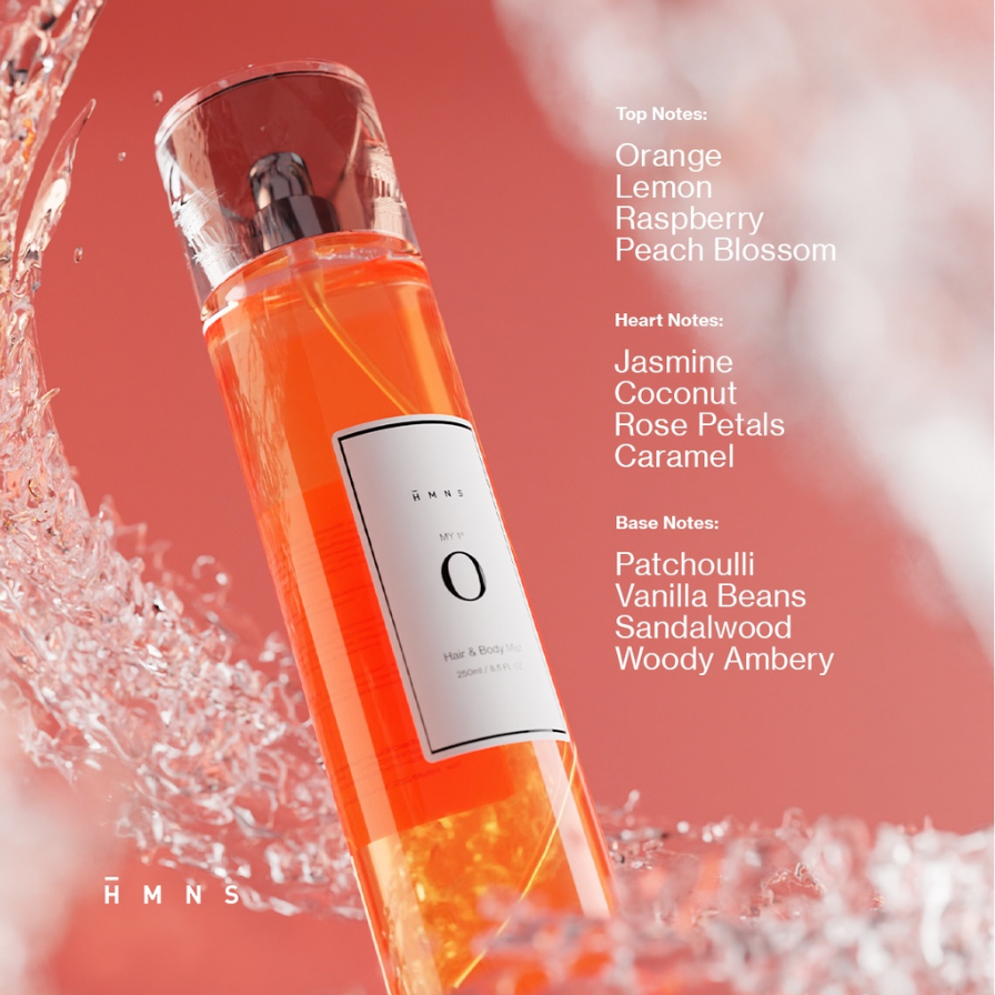 Jual HMNS | HAIR & BODY MIST FULL SIZE 250ml DOS / My1stO / Symphony of ...