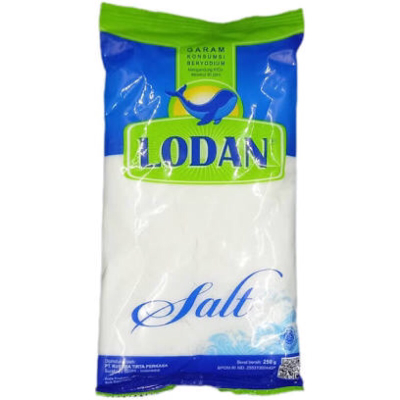 Jual [DISKON] LODAN GARAM KONSUMSI BERYODIUM 250 GRAM/ GARAM DAPUR ...
