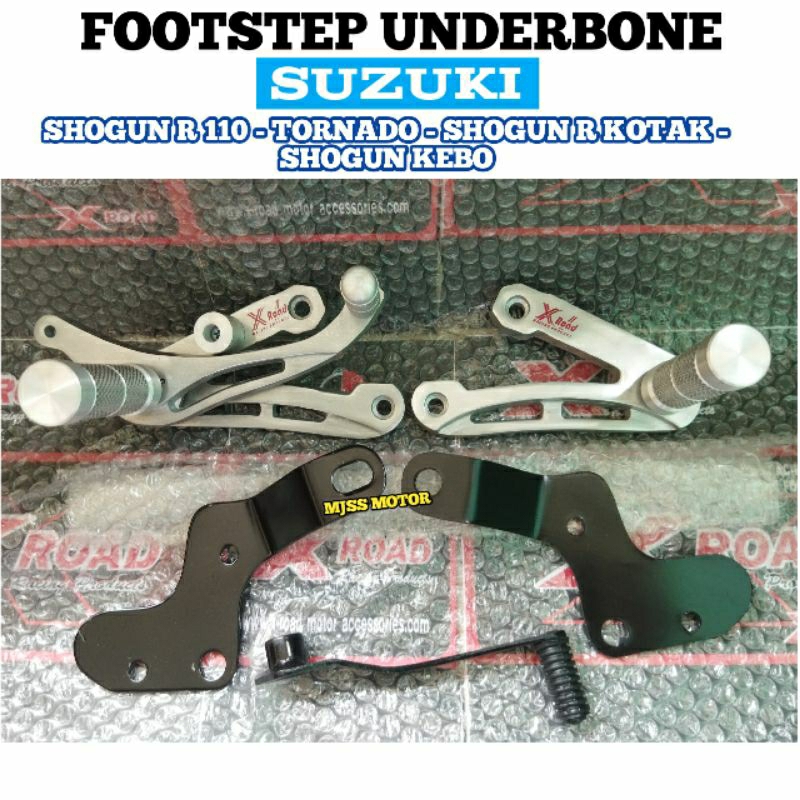 Jual Footstep Underbone Xroad Shogun 110 R /Tornado /Shogun Kebo ...