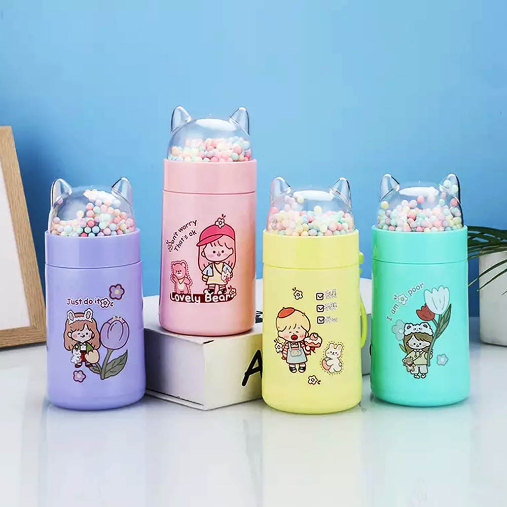 Jual Botol Minum Anak Karakter Miao Miao Kucing Boba Botol - Tumbler ...