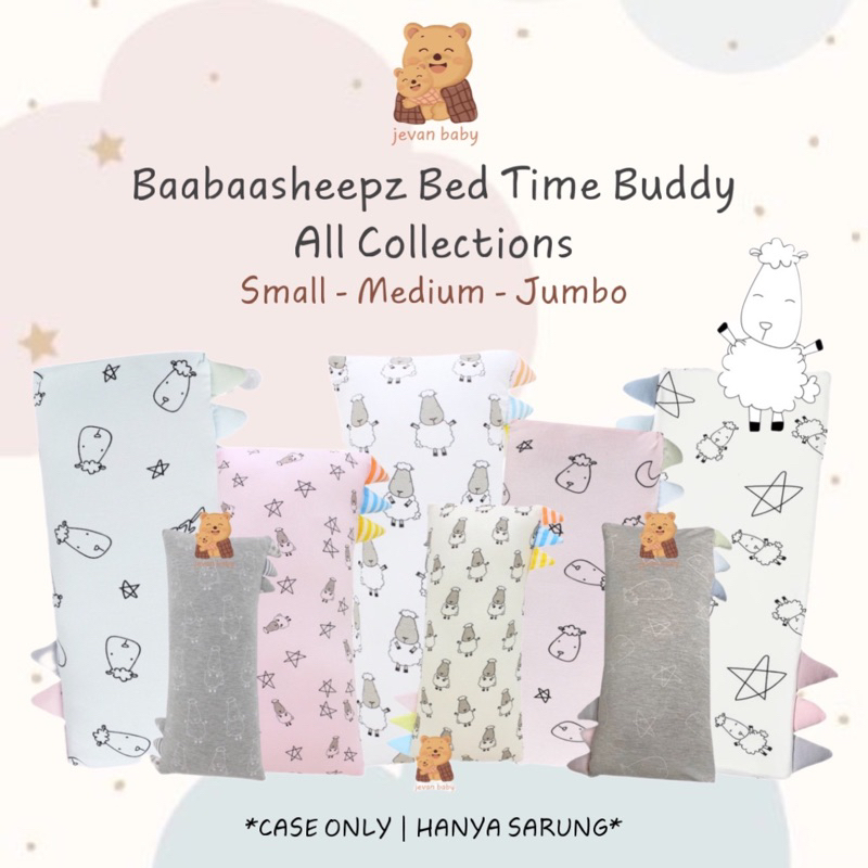 Jual Baabaasheepz Bedtime Buddy CASE SMALL / MEDIUM / JUMBO - Sarung Bantal Baa Baa | Shopee ...