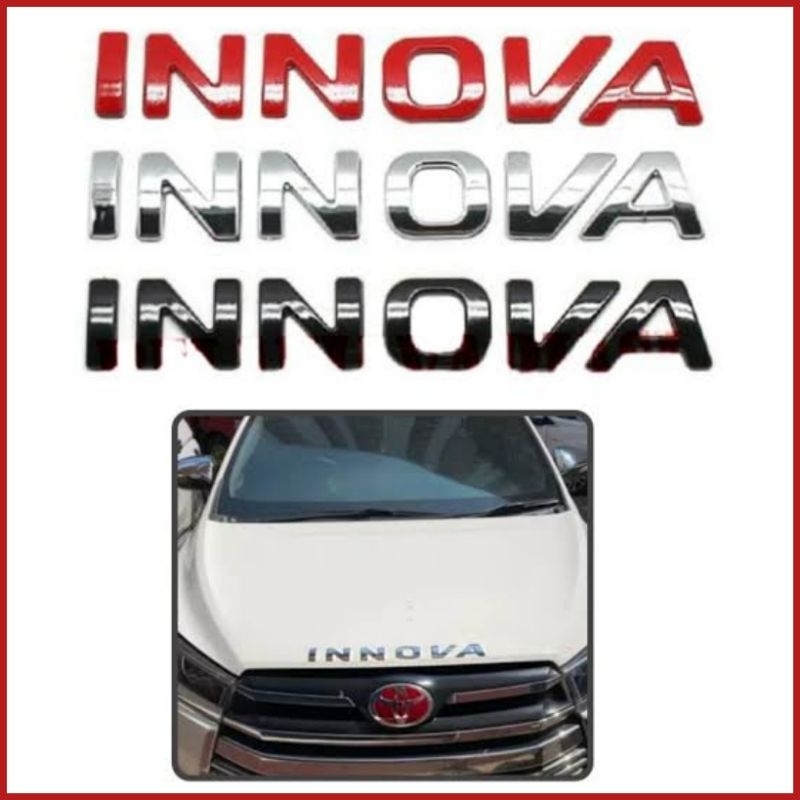Jual Emblem Kap Mesin Innova Logo Kap Mesin Innova | Shopee Indonesia