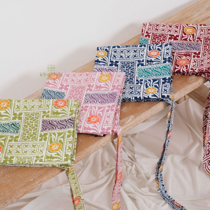 Jual Kain Lilit Batik Cap Colet Bahan Katun Primisima Motif Benji Kotak ...